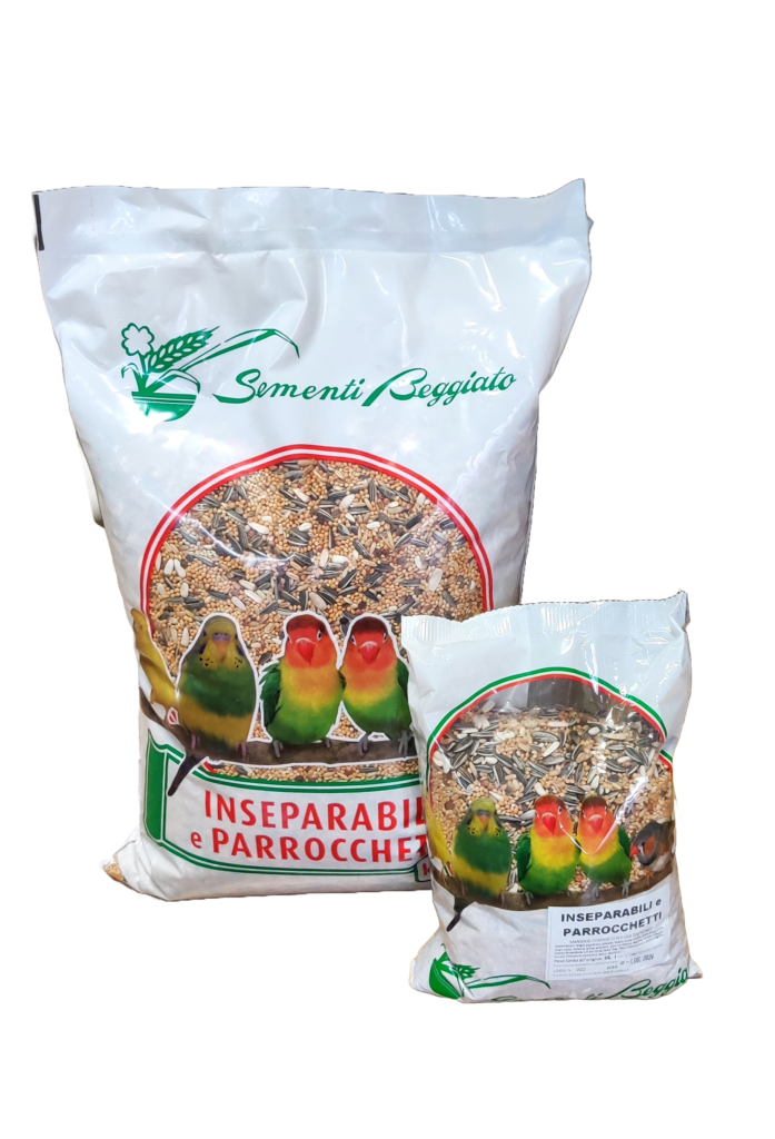 Miscela speciale per Inseparabili e Parrocchetti - Mangime uso ...